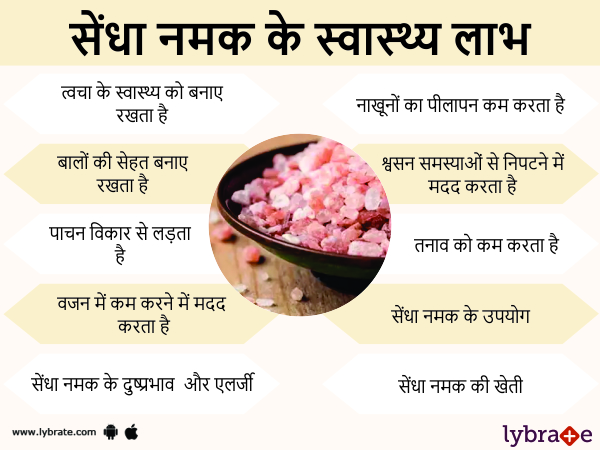सेंधा नमक के फायदे और नुकसान - Sendha Namak Benefits in Hindi