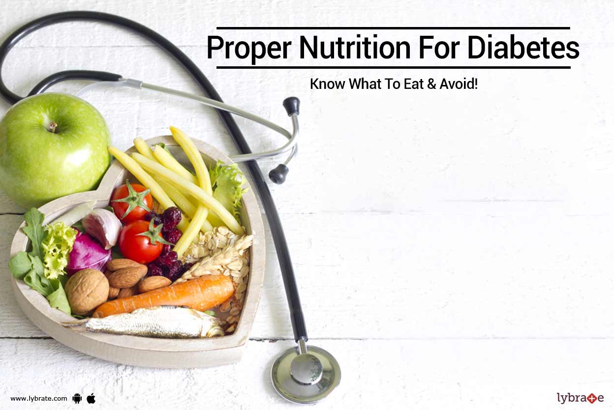 Proper Nutrition For Diabetes - Know What To Eat & Avoid! - By Dt ...