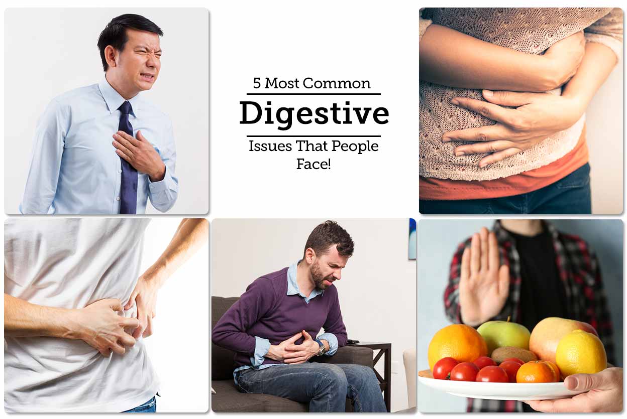 5 Most Common Digestive Issues That People Face! - By Dr. M.P.S Saluja ...