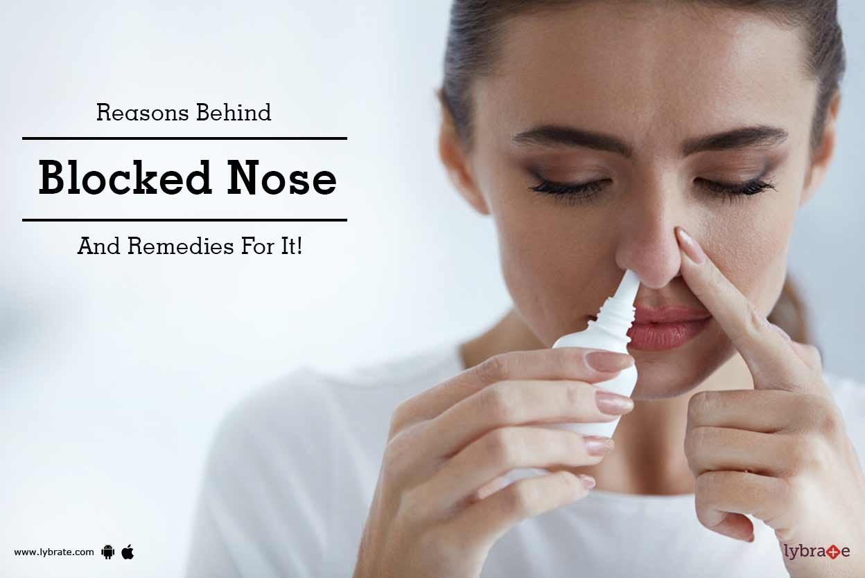 How To Cure Blocked Nose Natural Decongestant Remedies For Your Nose