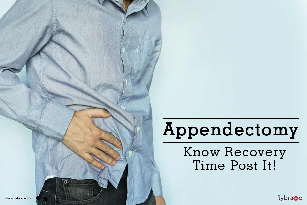 Appendectomy - Know Recovery Time Post It! - By Dr. Shantanu Tiwari ...