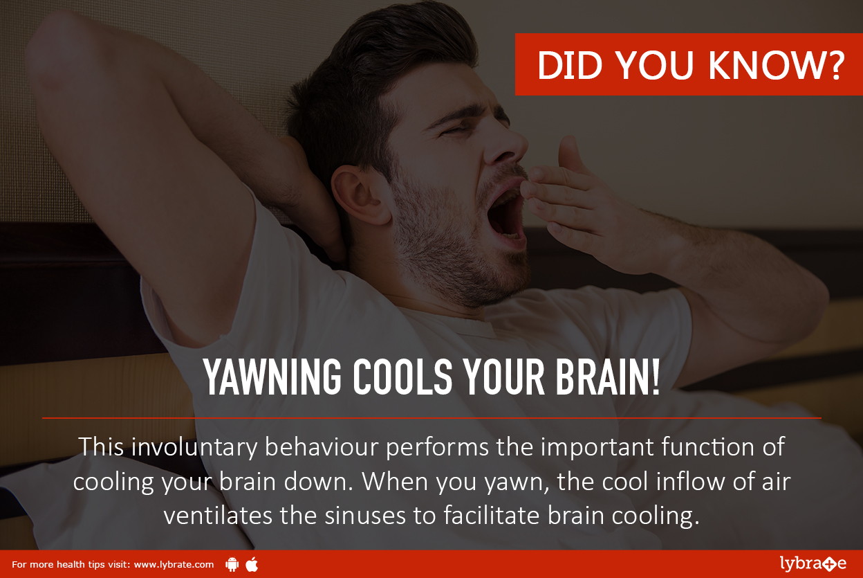 Super Fact of the Day: Yawning cools your brain! - By Dr. Jatin Soni ...