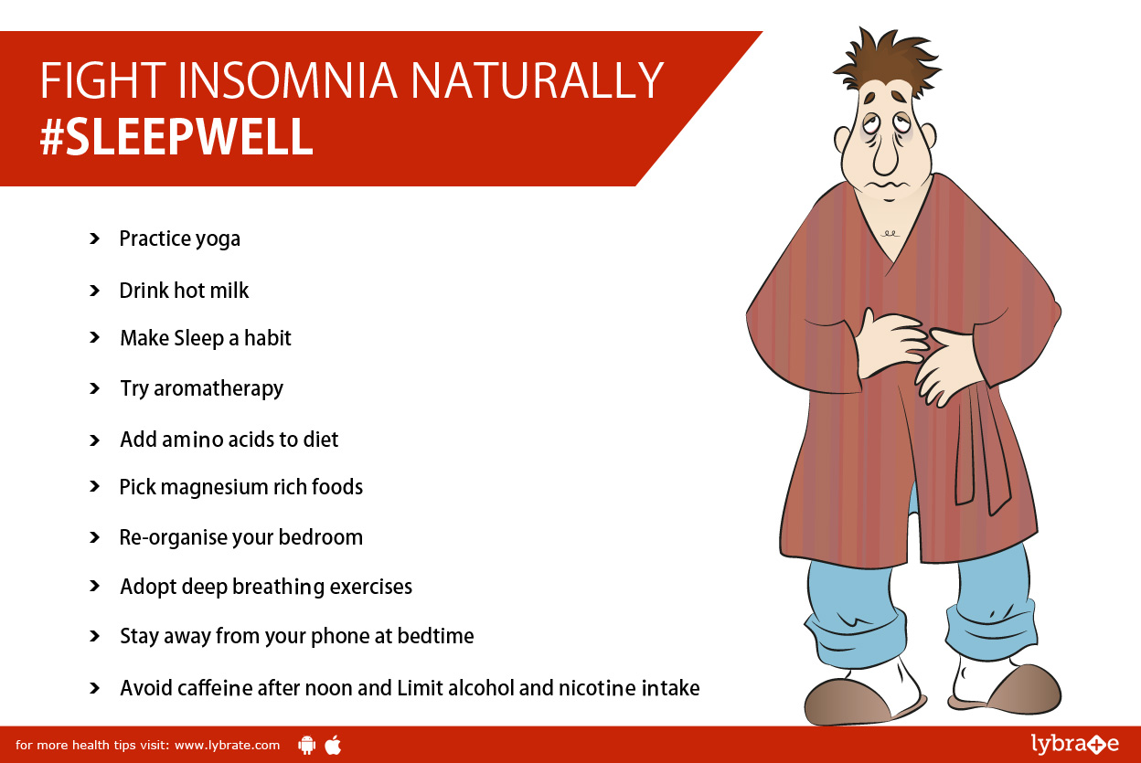 Fight insomnia naturally. #SleepWell - By Dr. Sourav Agarwala | Lybrate